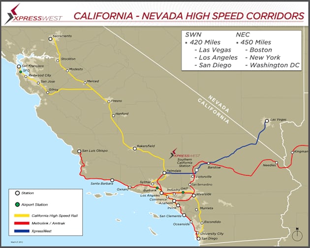 Chinese Bullet Train to Come to American Southwest | Planetizen News