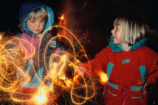 Bonfire Night With Kids