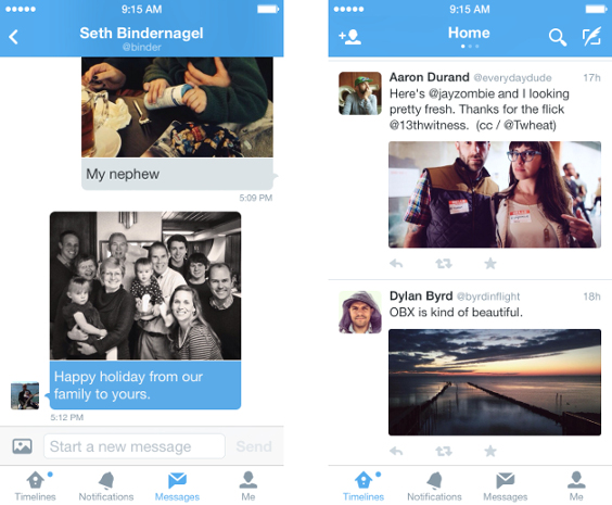 Twitter update takes on Snapchat with direct message photos, improved ...