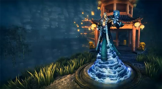SMITE video shows off revised He Bo, God of the Yellow River