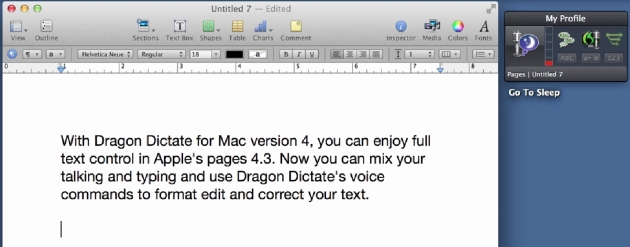 Tell Gmail what to do with the latest Dragon Dictate for Mac