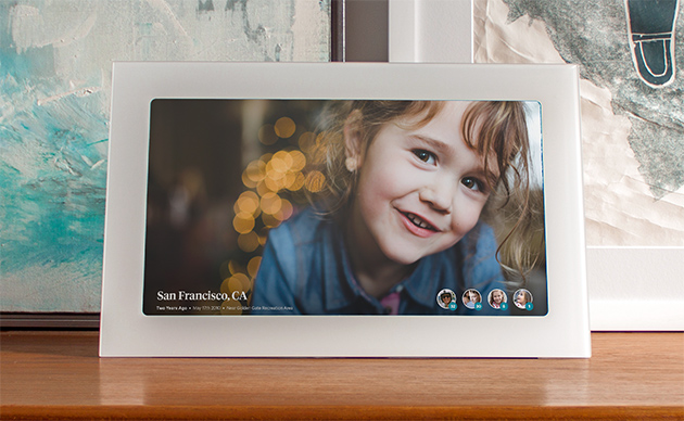 Fireside's smart picture frame melds machine learning and good looks ...