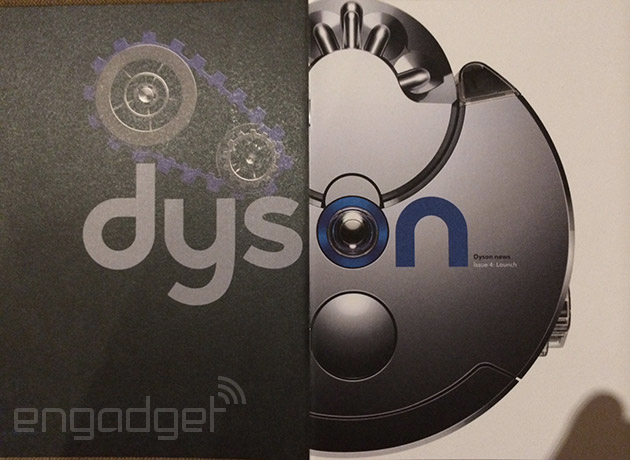 Dyson's incoming robot vacuum is called the 360 Eye and it looks like this
