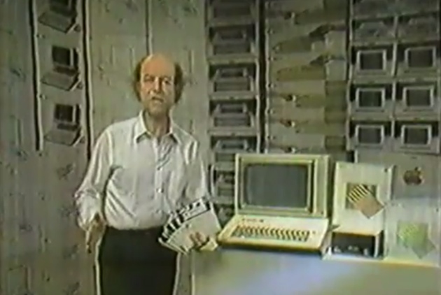 YouTube find: Hilariously bad Apple IIe ad promises "six tutorial ...