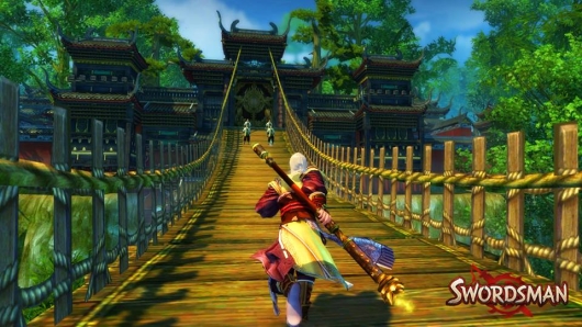 Swordsman gracefully leaps into closed beta
