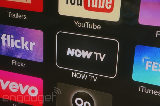 Now TV's movie and entertainment packages finally come to Apple TV