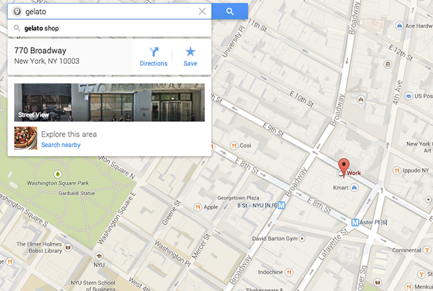 Google 的 Nearby 搜尋功能回來啦