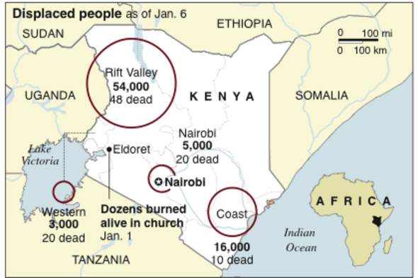 'Islamists' attack town near popular tourist destination in Kenya ...