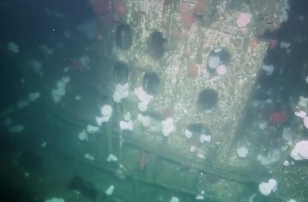 Deep-ocean expedition captures haunting images of sunken WWII-era submarine