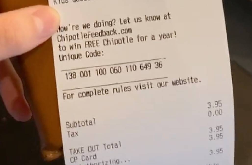 Woman shares simple trick to get entire Chipotle meal for just $3.95