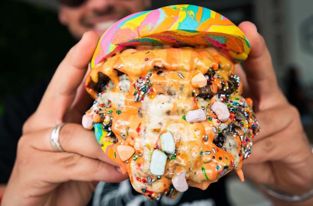 This Lucky Charms burger is for cereal lovers only