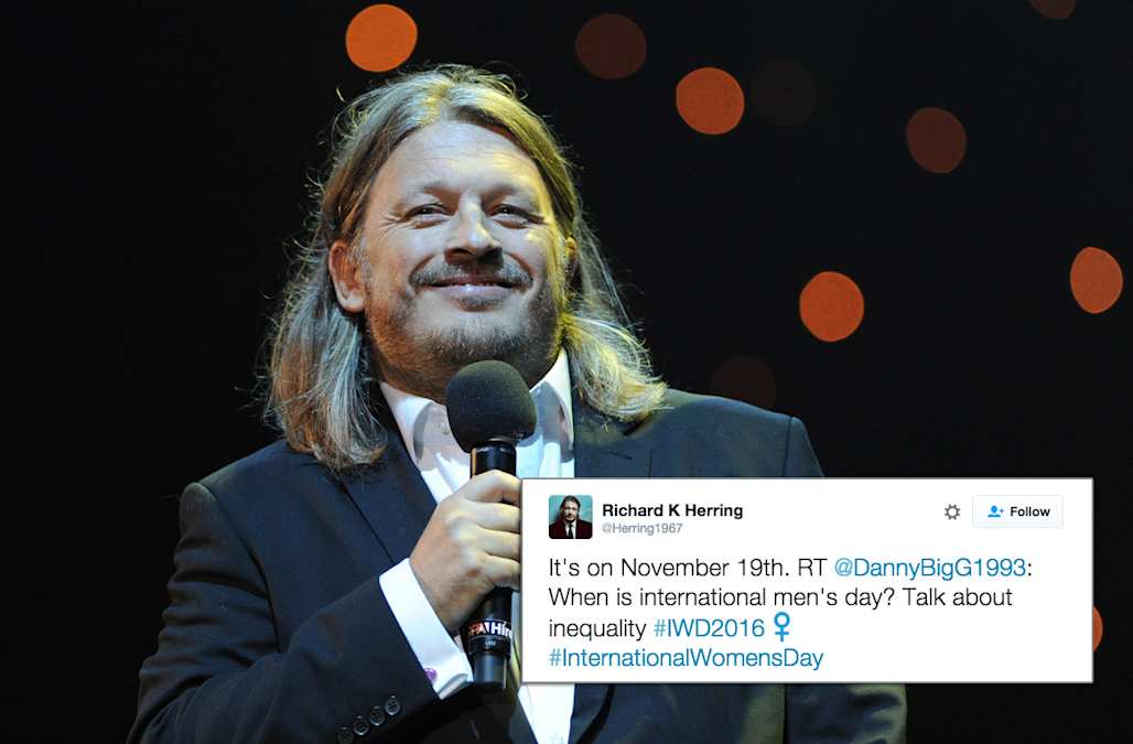 On International Women's Day, a British comedian had to spend 24 hours ...