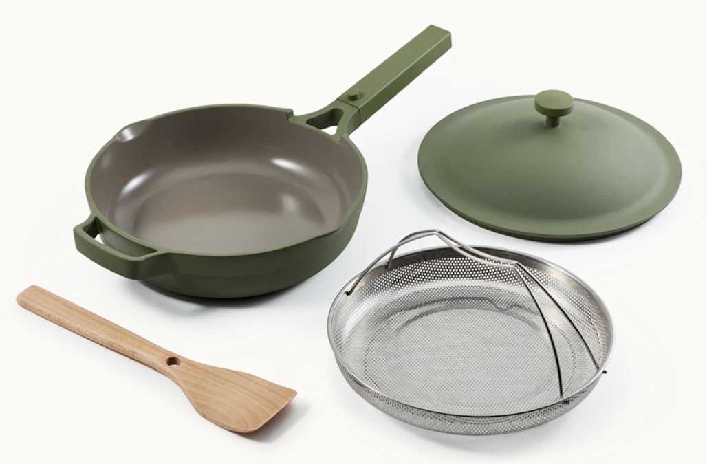 Our Place launches new sage green 8-in-1 pan and sustainable packaging ...