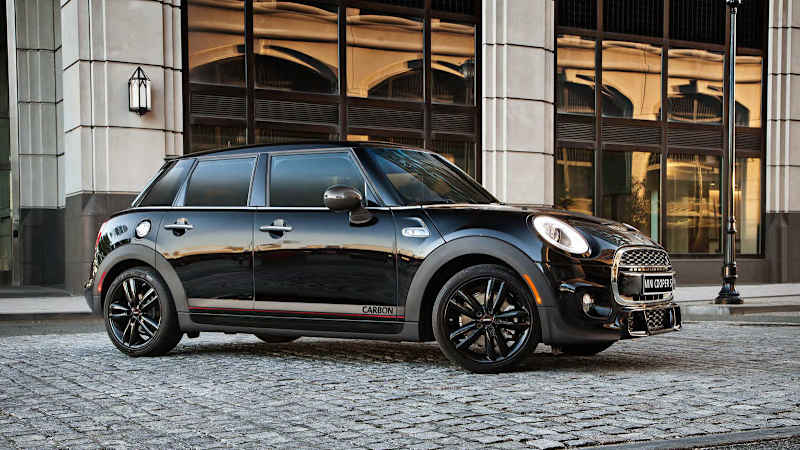 Matte Black Mini Cooper