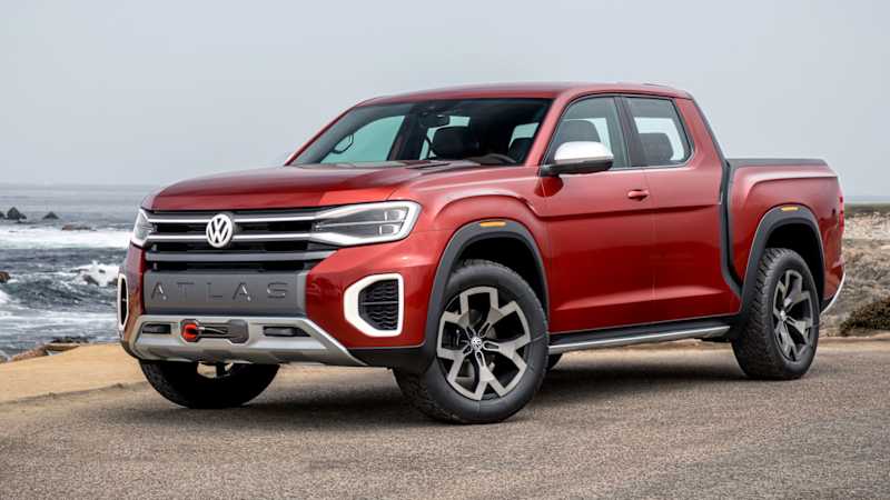 VW Atlas Tanoak Pickup Concept First Drive Review | Rooted in reality ...