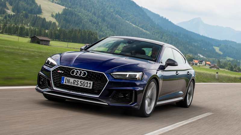 Audi A5 Navy Blue