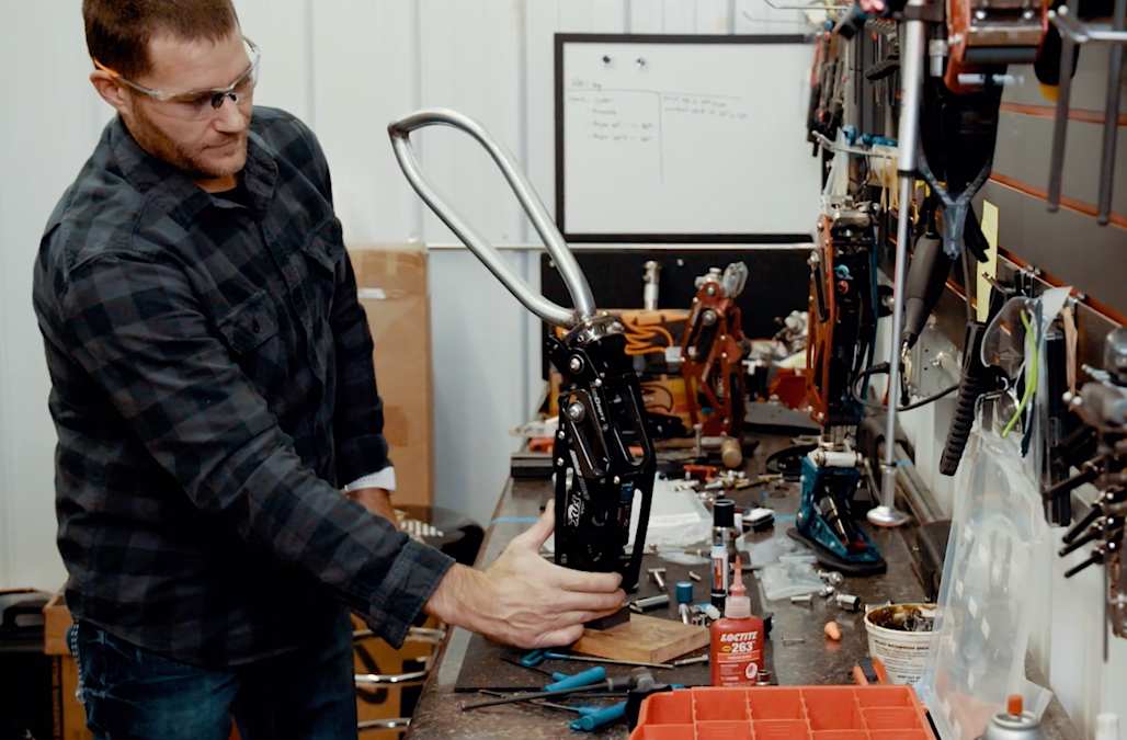 This professional snowmobiler is transforming prosthetics - AOL