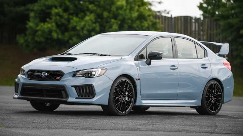 2019 Subaru WRX and WRX STI Series.Gray revealed, look a bit blue ...