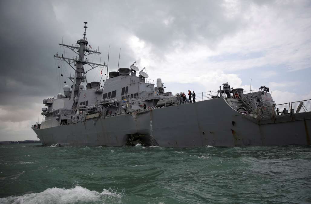US Navy fires two commanders after Asia sea accidents - AOL