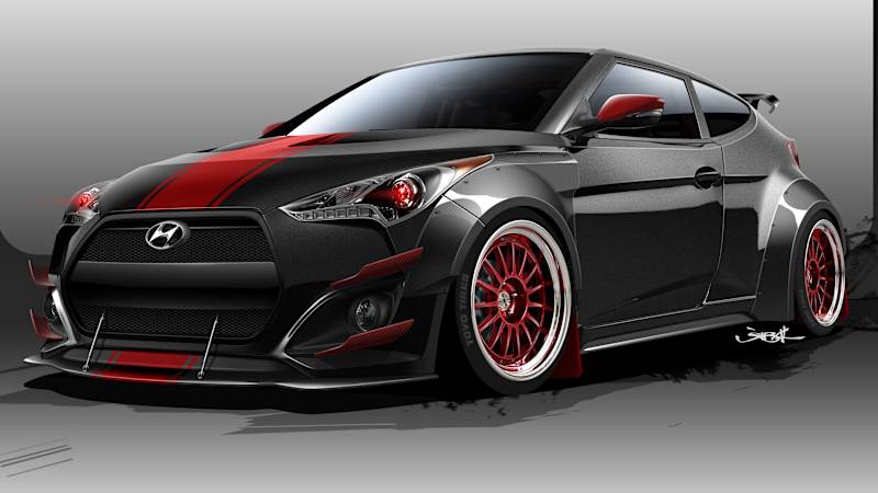 2019 Hyundai Veloster Wide Body Kit - Sport Cars Modifite