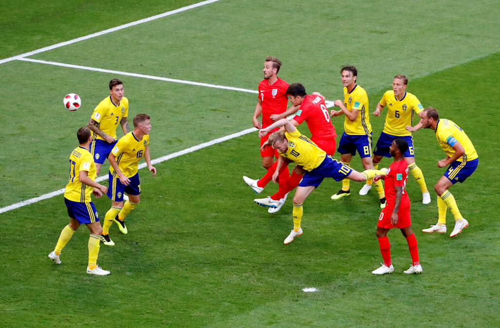 England moves into semi-finals after 2-0 win over Sweden - AOL