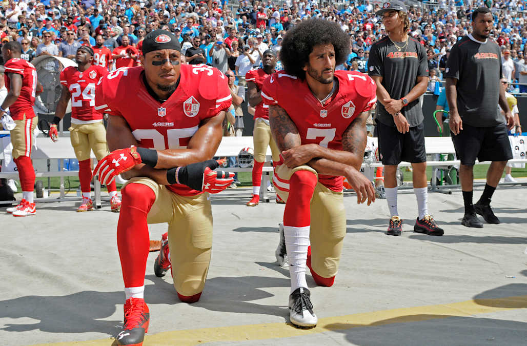 NFL reaches financial settlement with Colin Kaepernick, Eric Reid - AOL ...