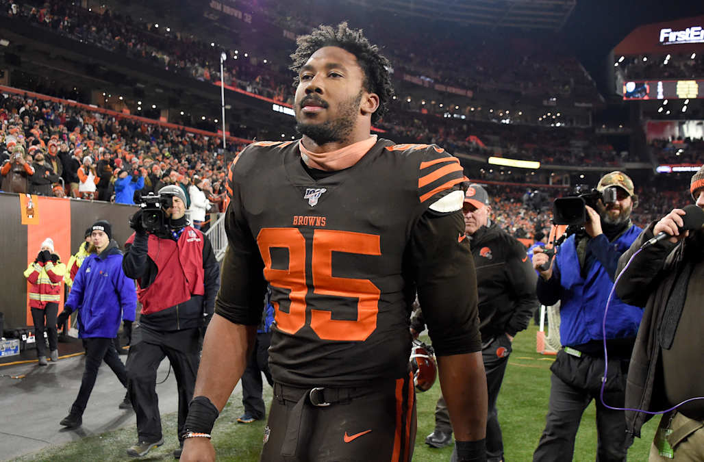 Baker Mayfield rips teammate Myles Garrett for hitting Mason Rudolph in ...