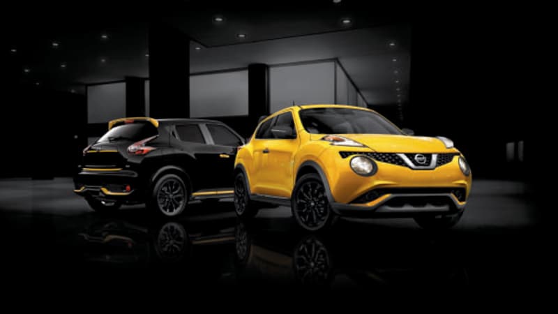 Nissan Juke Yellow Interior