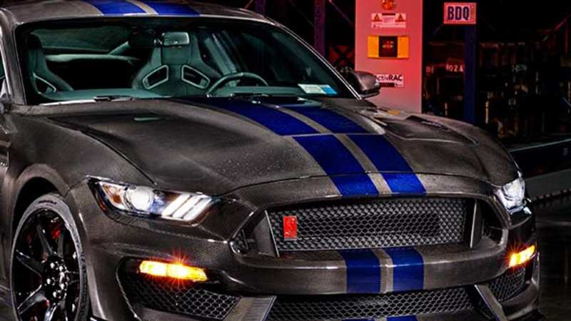 Jay Leno checks out a carbon-body SpeedKore Shelby GT350R | Hyundai ...