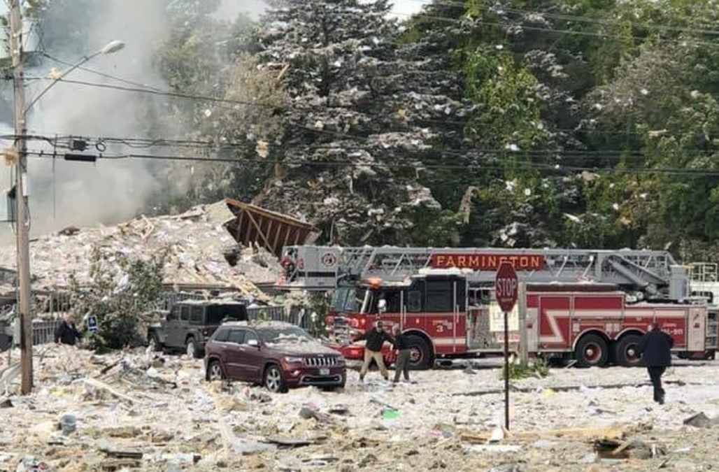 Propane explosion kills firefighter, injures 6 others