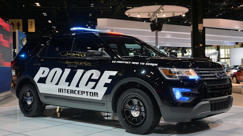 Modified Ford Explorer Police Interceptor