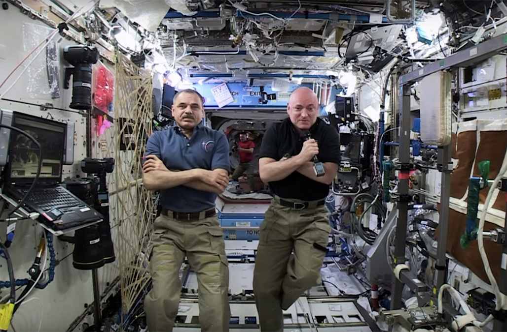 NASA astronaut Scott Kelly and cosmonaut Mikhail Kornienko share inside ...