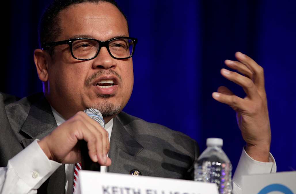 Keith Ellison floats impeaching Donald Trump during DNC debate - AOL