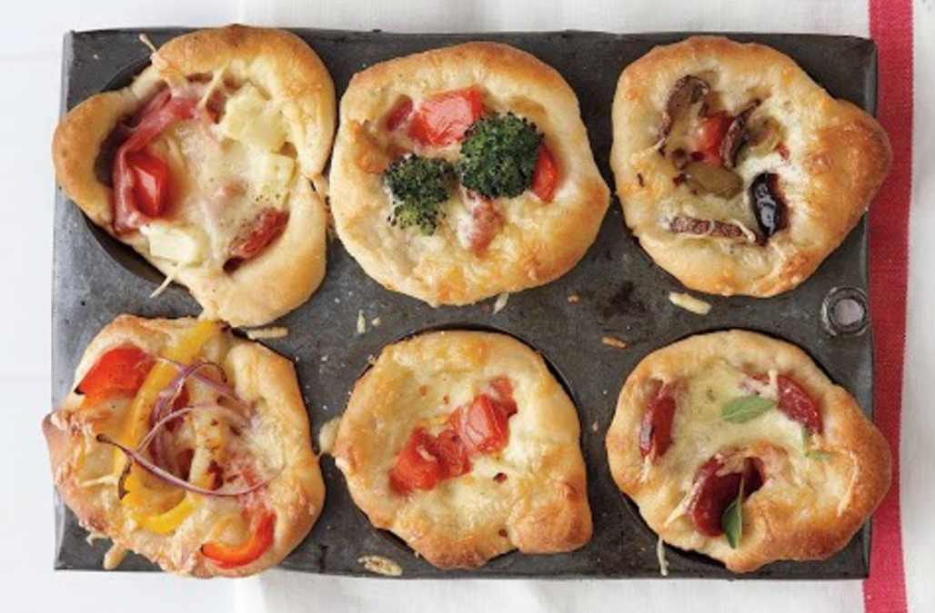 Mini Deep-Dish Pizzas - AOL