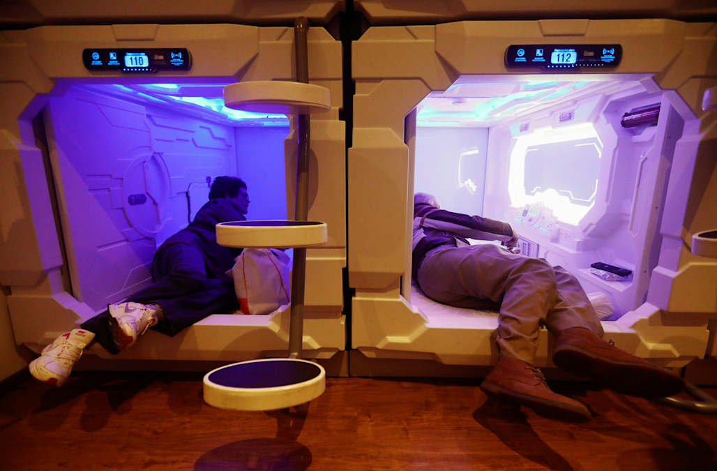 Capsule comfort comes to Mexico City airport