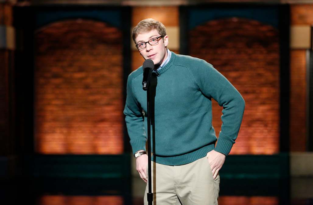 Comedian performs gentle, weird stand-up on late night; kills