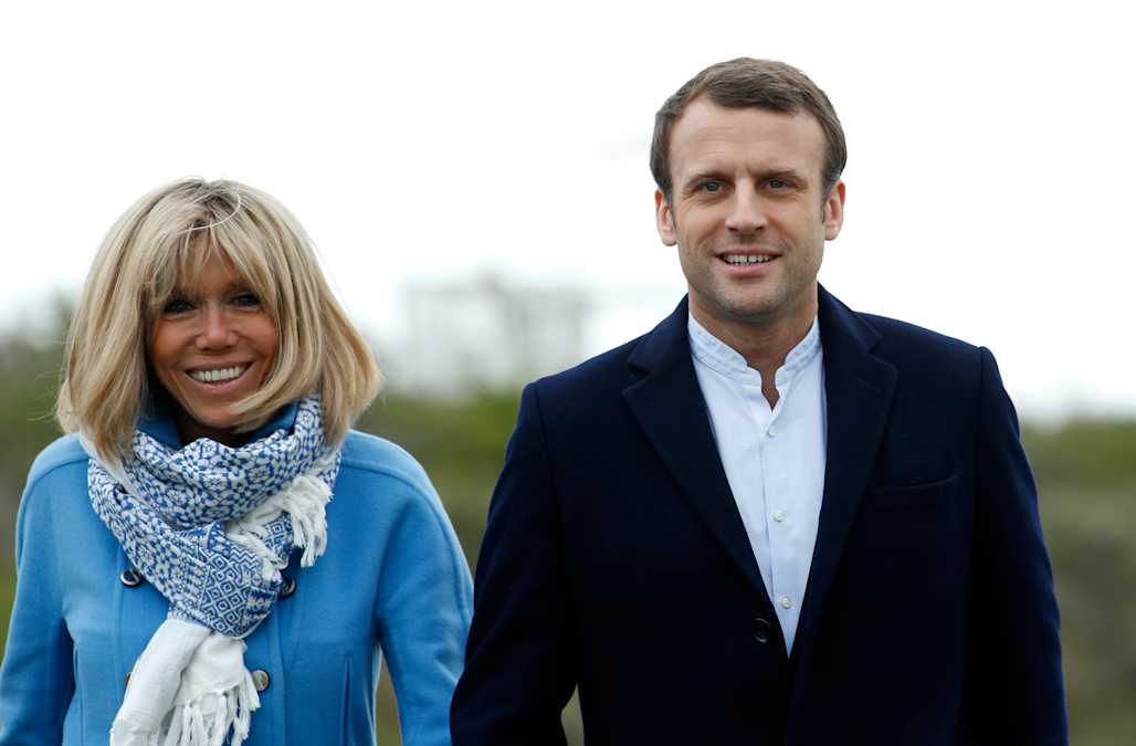 France's first lady Brigitte Macron draws comparisons to Michelle Obama ...