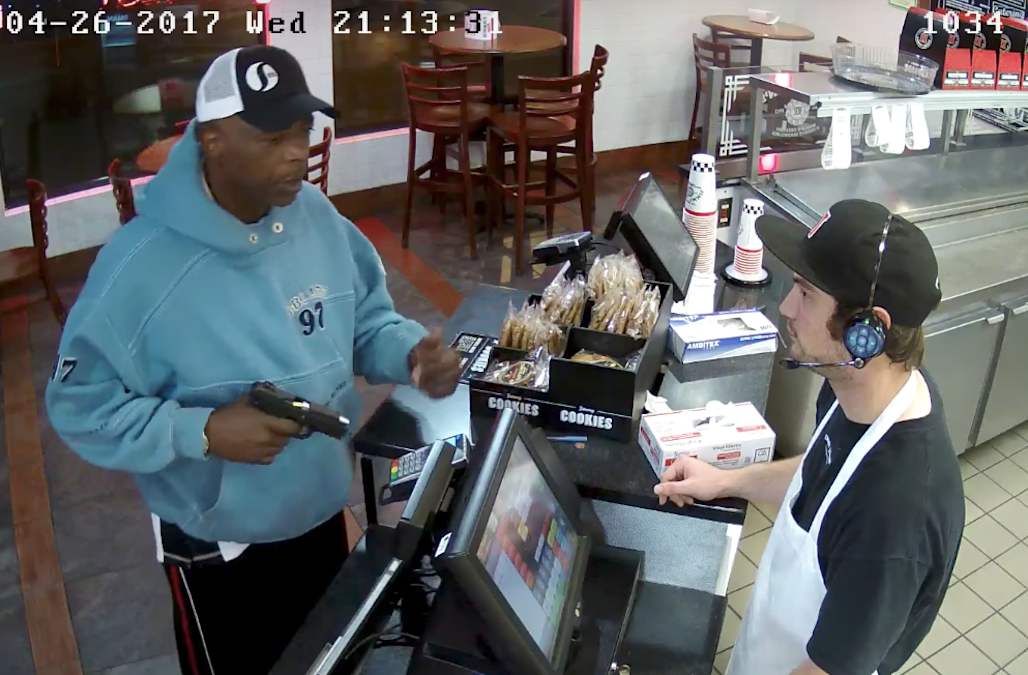Viral video shows Jimmy John's employee staying calm at gunpoint ...