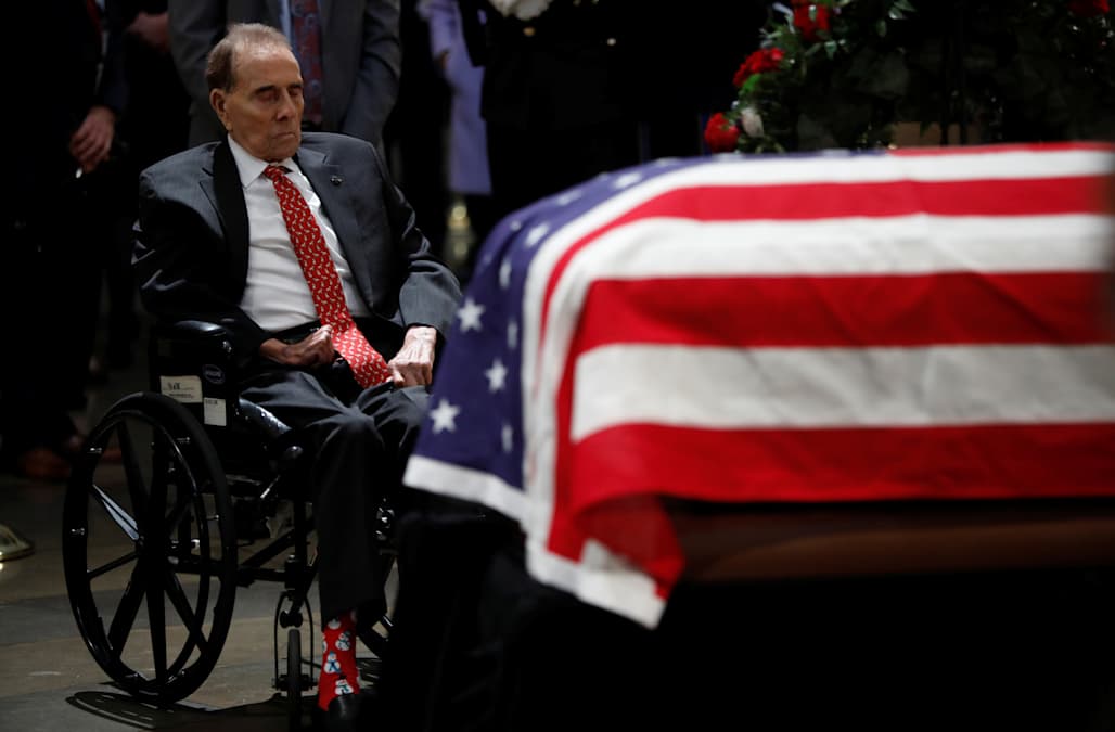 Bob Dole opens up about his final salute to President George H.W. Bush ...