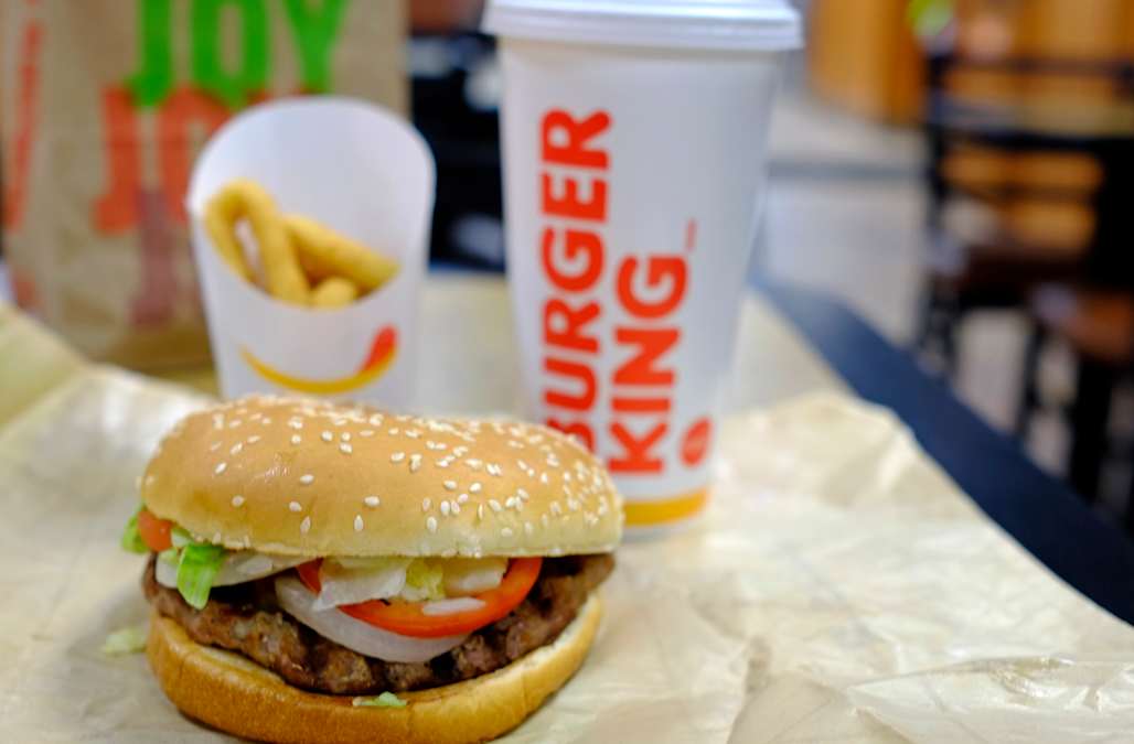 Burger King is offering free Whoppers on Valentine’s Day