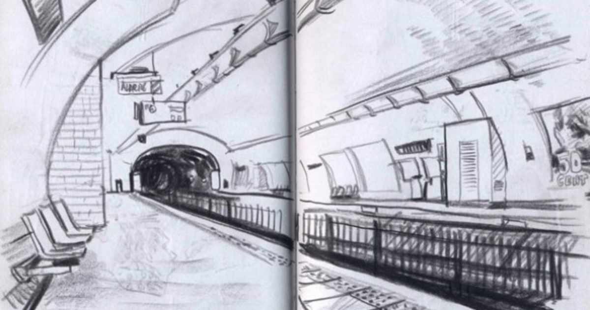 DESSINS. Paris: le métro croqué ligne par ligne