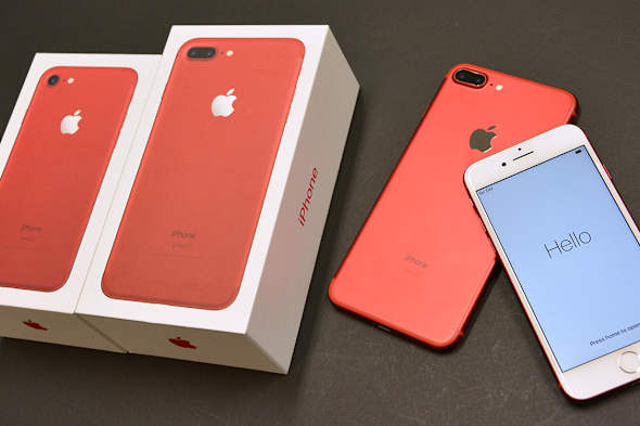 (PRODUCT)RED 紅色特別版 iPhone 7 動手玩