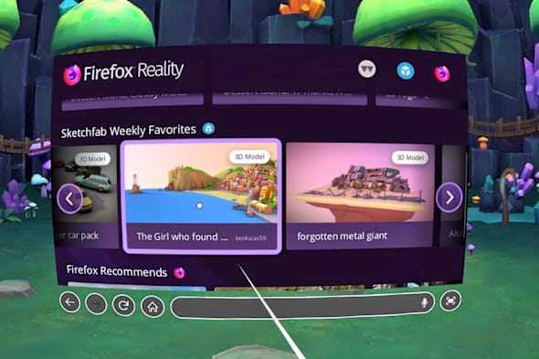 Firefox Reality 正式上線了